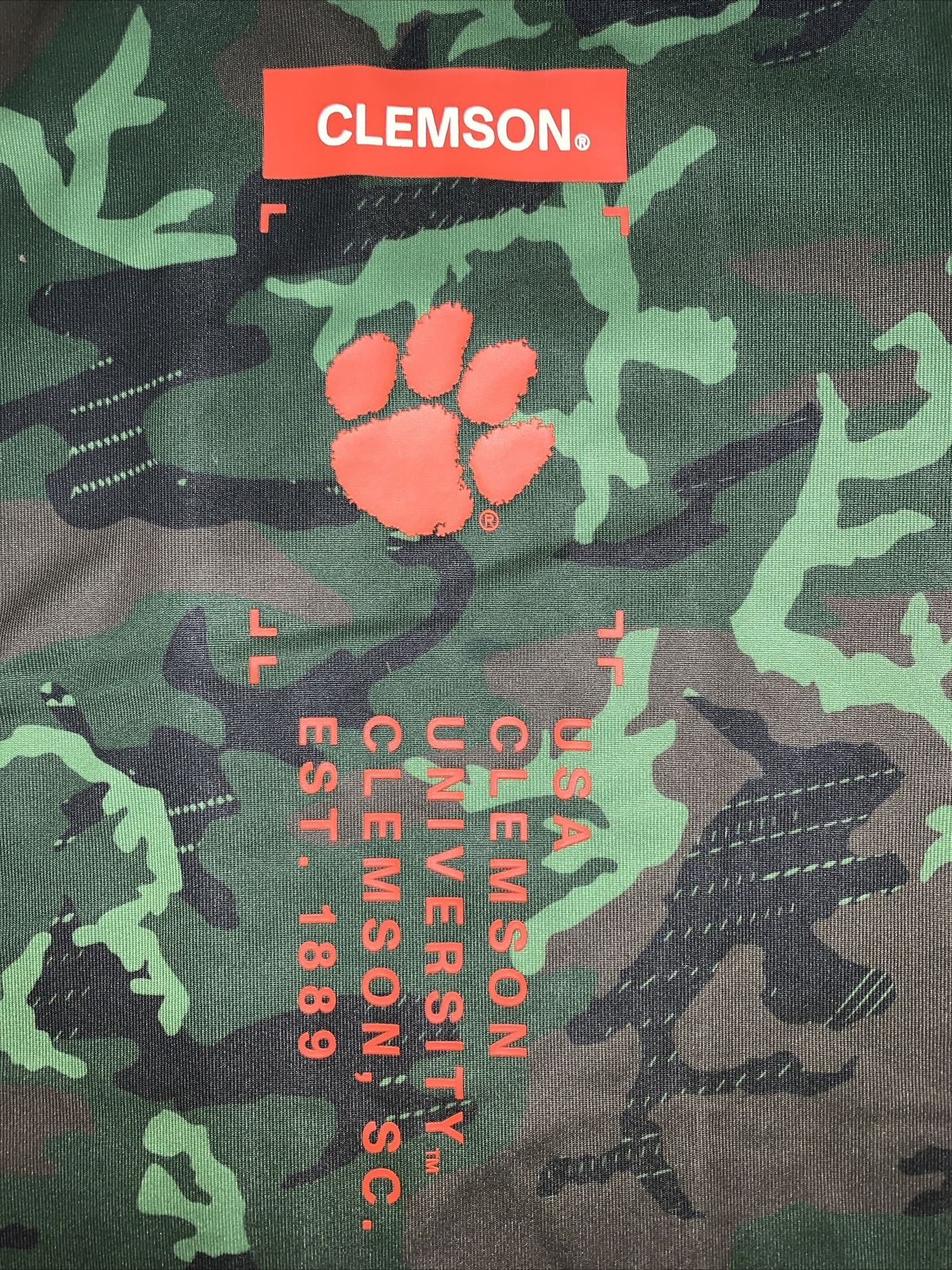 Men's Clemson Tigers Nike Military Appreciation Camo Shirt Salute ...