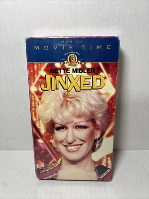 Jinxed VHS 1997 Bette Midler Ken Wahl Rip Torn Val Avery Don Siegel ...