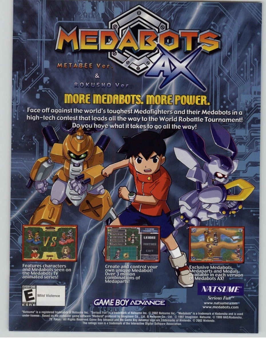 Medabots Metabee Vs Rokusho