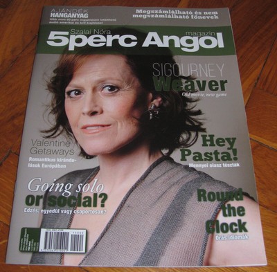 Sigourney Weaver Bob Dylan - 5 PERC ANGOL - Hungarian - February 2015 ...