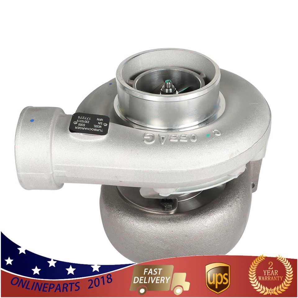 Twin Scroll 177275 Turbo Turbocharger S300SX3-S366 A/R .91 T4 400-750HP ...