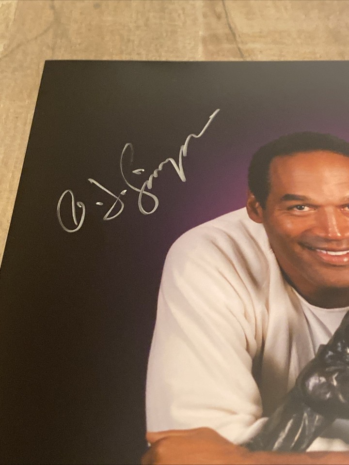OJ Simpson Signed/Autographed 8x10 Photo! Heisman Trophy. USC Trojans ...