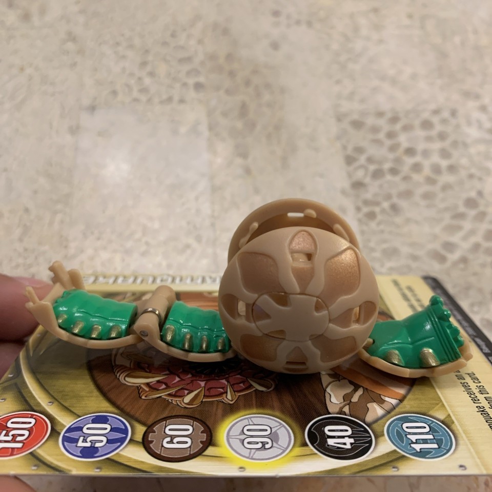 Subterra Wormquake 470G Bakugan Battle Brawlers B1 With Card #1 | eBay