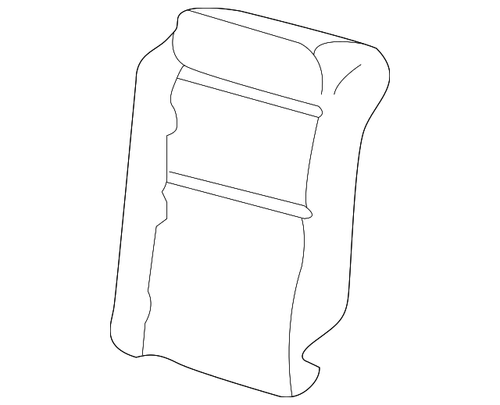 Genuine Honda Pad & Frame R Rear Seat-Back 82122-S02-A01 | eBay