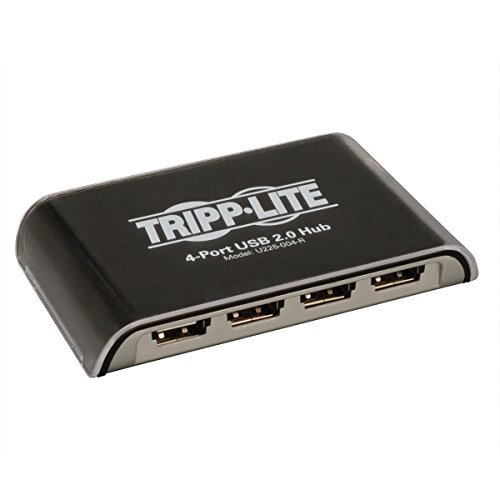 TRIPP LITE U225-004-R 4-PORT DESKTOP HI-SPEED USB 2.0 USB 1.1 HUB ...