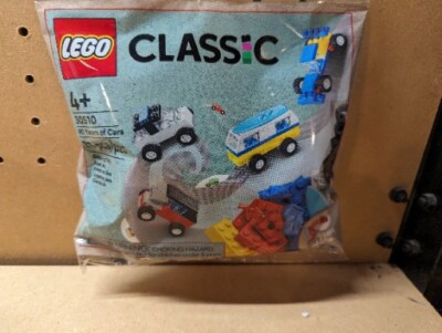 LEGO CLASSIC 90 Years of Cars (30510) Polybag Once In A Lifetime Set ...