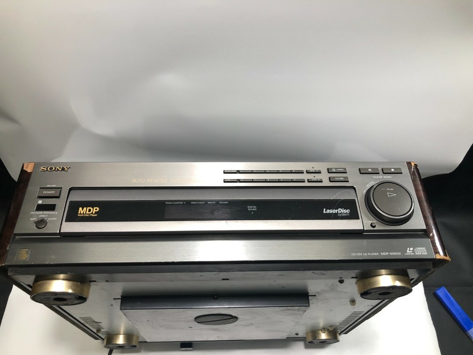 Sony MDP-605GX Laserdisc Player CD CDV LD | eBay