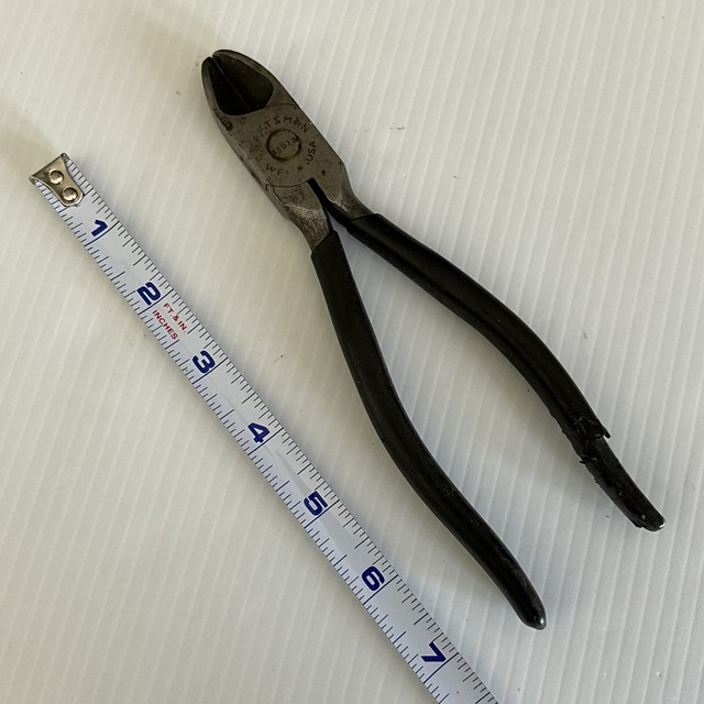 Craftsman WF D USA 7-1/2" Pliers Diagonal Cutters Dikes W/ Rubber ...