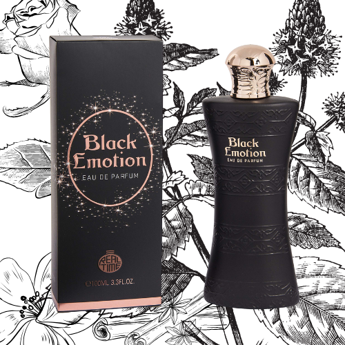 Real Time Black Emotion Eau De Parfume for Women 100ml Ladies Fragrance ...