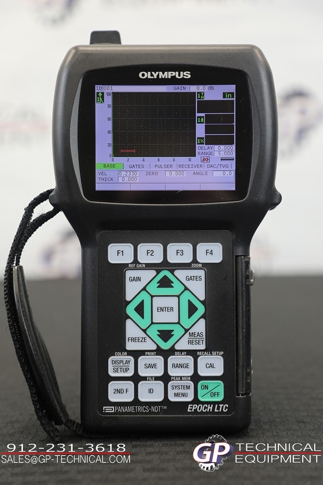 Olympus Epoch LTC Ultrasonic Flaw Detector - GE Waygate Zetec ...