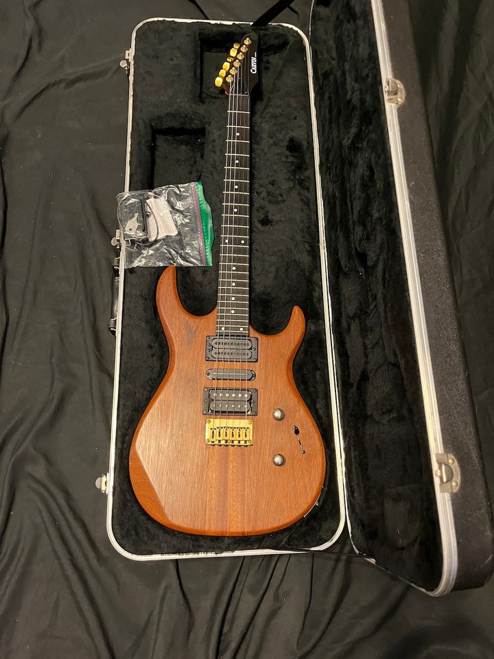 1996 Carvin DC145 H/S/H Neck Through Mahogany Guitar W/OHSC | eBay