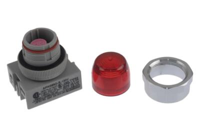 LED Panel Mount Indicator, Red, 120 VAC, 22 mm, IP65 | eBay