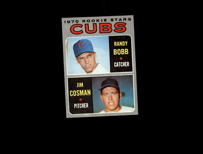 1970 Topps 429 Rookie Stars Randy Bobb RC/Jim Cosman NM-MT #D1,033431 ...
