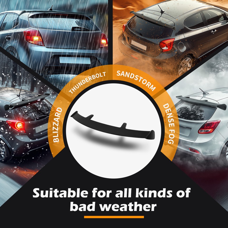 For Infiniti FX35 FX45 2003-2008 Rear Window Roof Spoiler Trunk Wing ...