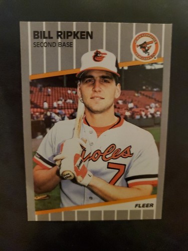 1989 Fleer - FF on Bat Knob #616 Billy Ripken | eBay