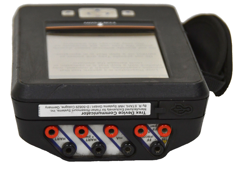 Emerson AMS Trex Device Communicator ValveLink HART Fieldbus ...