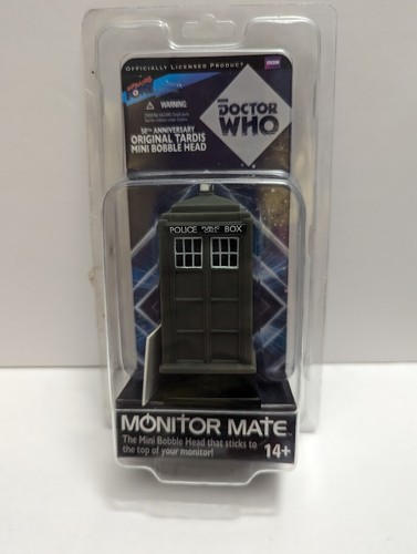 BBC Doctor Who 50th Anniversary TARDIS MONITOR MATE Bobblehead NEW | eBay