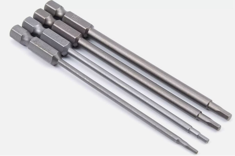 4pcs RC Hex Driver 1/4" Tool Set Metric 1.5, 2.0, 2.5, 3.0mm USA SELLER ...