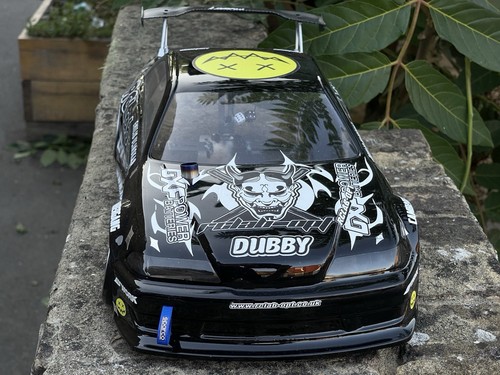 RC Body Car Drift Touring 1:10 Weld x HPI JZX100 Mark2 Drift Painted ...