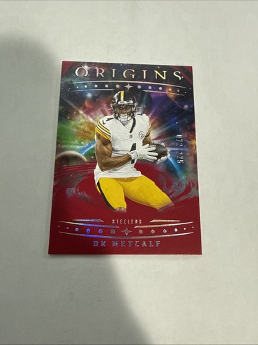 2025 Panini Origins DK Metcalf Red /225 Steelers #35 | eBay
