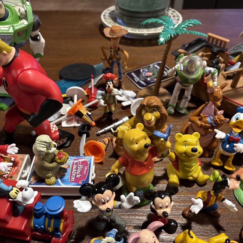 Disney Store Toy Lot McDonald’s PVC Figures Lunch Box Parks Playsets ...