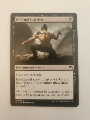 MTG Infernal Scarring Origins 102/272 Regular Common | eBay
