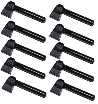 ☀️NEW LEGO MINIFIG MINIFIGURE 10x BLACK AXE AX camping hunting Weapon ...