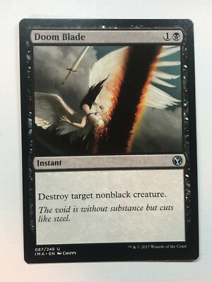MTG Iconic Masters Doom Blade 87 NM/M | eBay