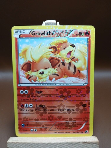 HP Pokemon Growlithe RC4/RC25 Legendary Treasures: Radiant Collection ...