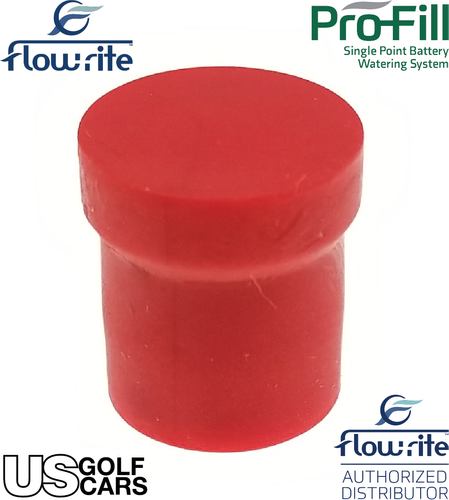 Battery Watering System Bd-00280 Red End Cap for Tee Swivel by Flow ...