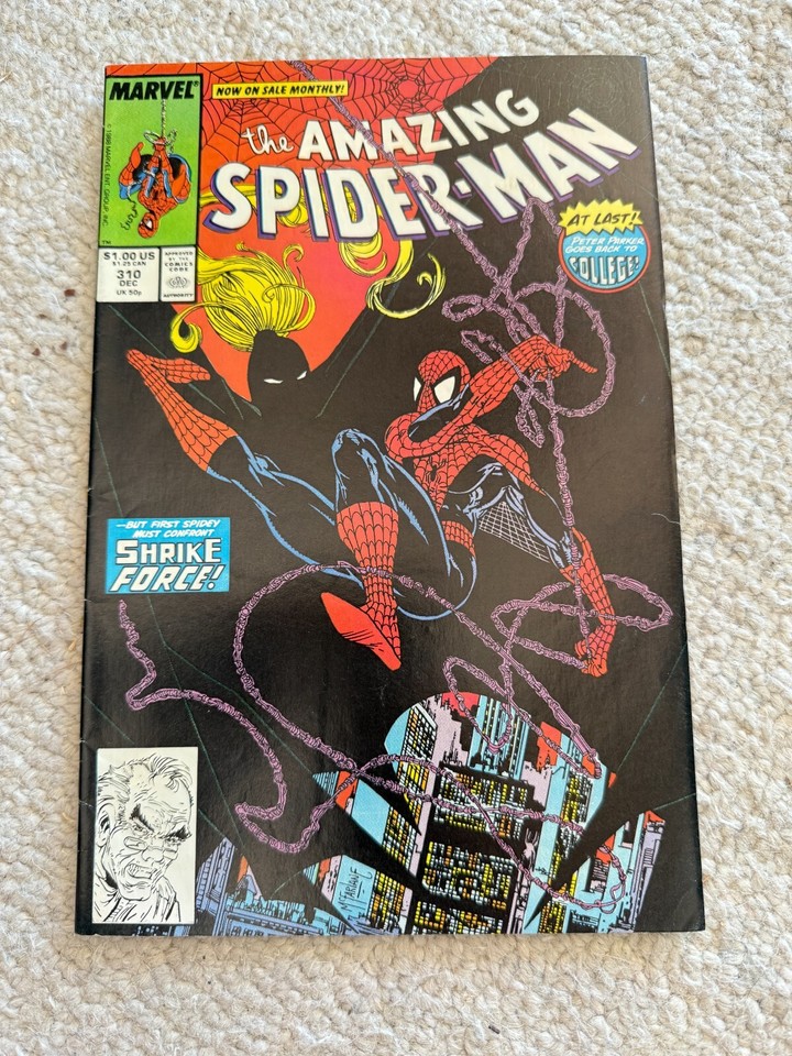 AMAZING SPIDER-MAN 298-425 YOU CHOOSE Marvel comics NM- high grade ...