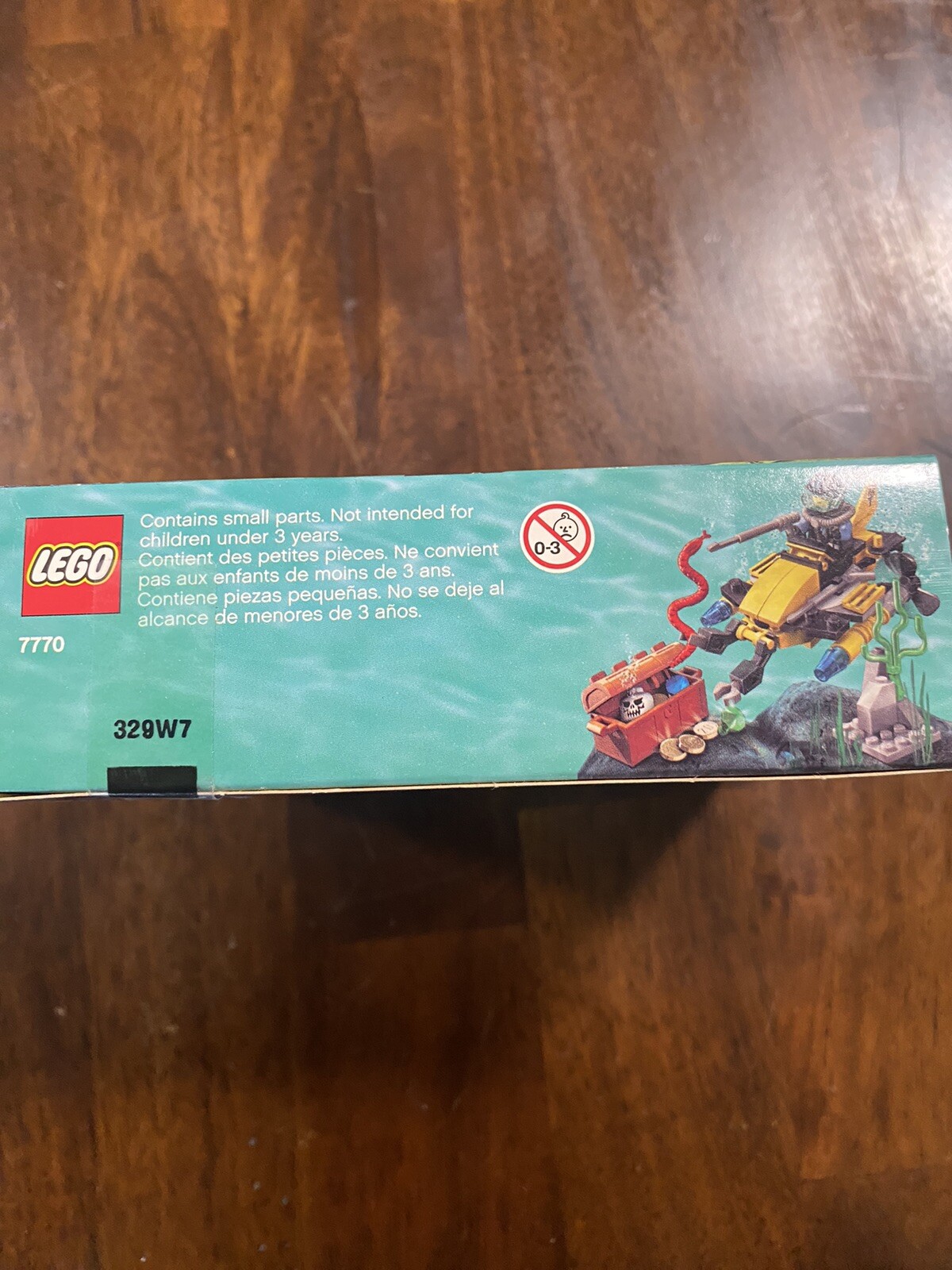 LEGO Aqua Raiders 7770 Deep Sea Treasure Hunter New in Box Factory ...