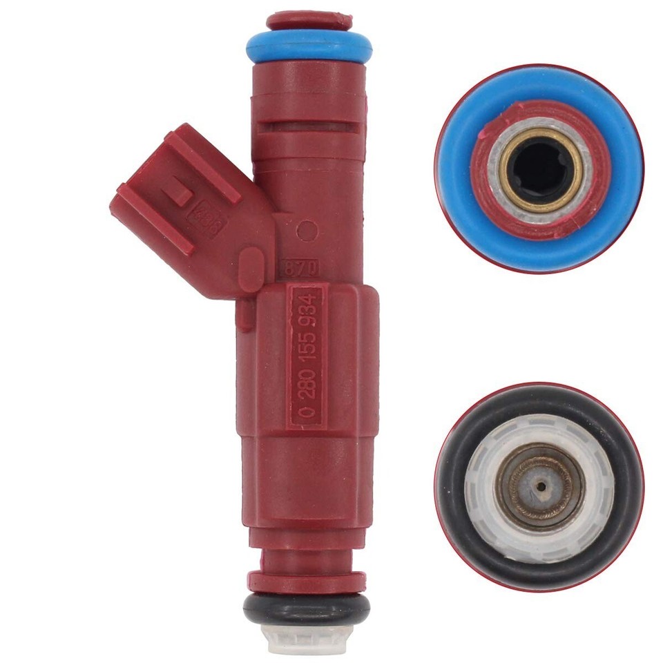 NEW UPGRADED OEM Bosch x8 4 hole Fuel Injectors for 00-03 Dodge 3.9L V6 ...