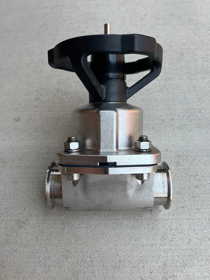 3” GEMU 653 BioStar Stainless Diaphragm Valve TriClamp Connections | eBay