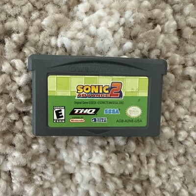 Sonic Advance 2 (Nintendo Game Boy Advance GBA 2003) (Authentic) | eBay