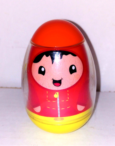 Hasbro People Weebles Figure - Boy with Red Hoodie Number 6 - Good ...