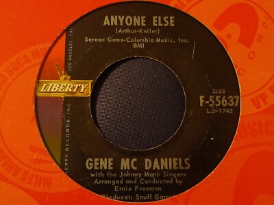 SOUL POPCORN DANCER-GENE McDANIELS-ANYONE ELSE-LIBERTY | eBay