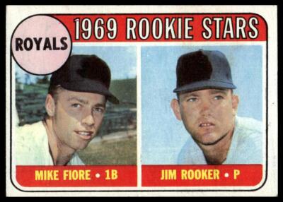 1969 Topps #376 Royals 1969 Rookie Stars (Mike Fiore / Jim Rooker) | eBay