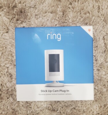 Ring Stick Up Cam Plug-In - Indoor/Outdoor Smart Security Camera W/ 2 ...