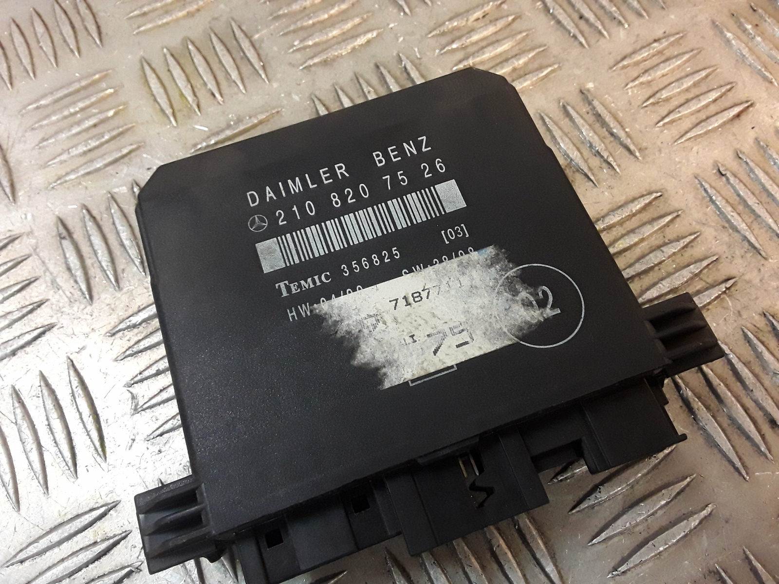 MERCEDES Door Control Unit FRONT LEFT C CLK E W202 W208 W210 USED ...