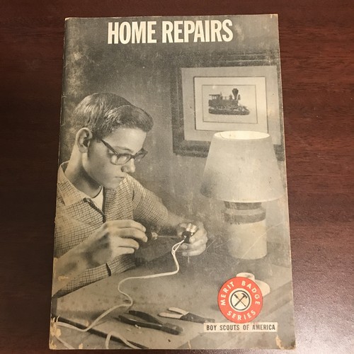 Boy Scouts Of America Merit Badge Series Home Repairs 1968 | eBay