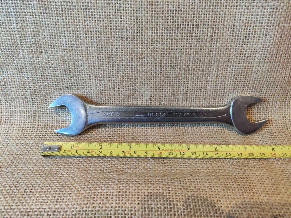 Acesa 3/8" X 7/16" Whitworth Open End Spanner Old Tractor Stationary ...