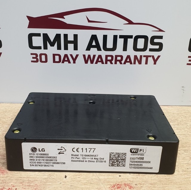 2016 Vauxhall ASTRA WiFi Modem Hotspot Module 23221498 for sale online ...