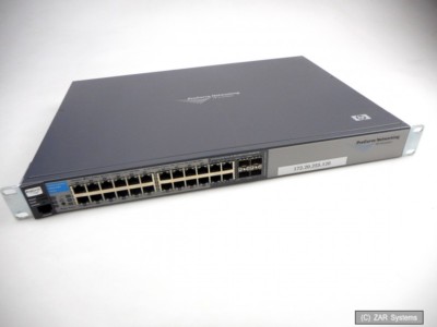 HP ProCurve J9021A, 2810-24G, 24+4 Port 10/100/1000 Ethernet-Switch ...