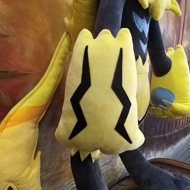 Anime Giant Zeraora 75/160cm Plush Doll Pillow Cosplay Stand Stuffed ...