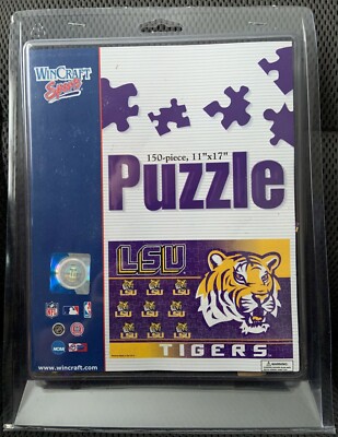 LSU TIGERS PUZZLE 150 PIECES NEW WINCRAFT 👀🔥 | eBay