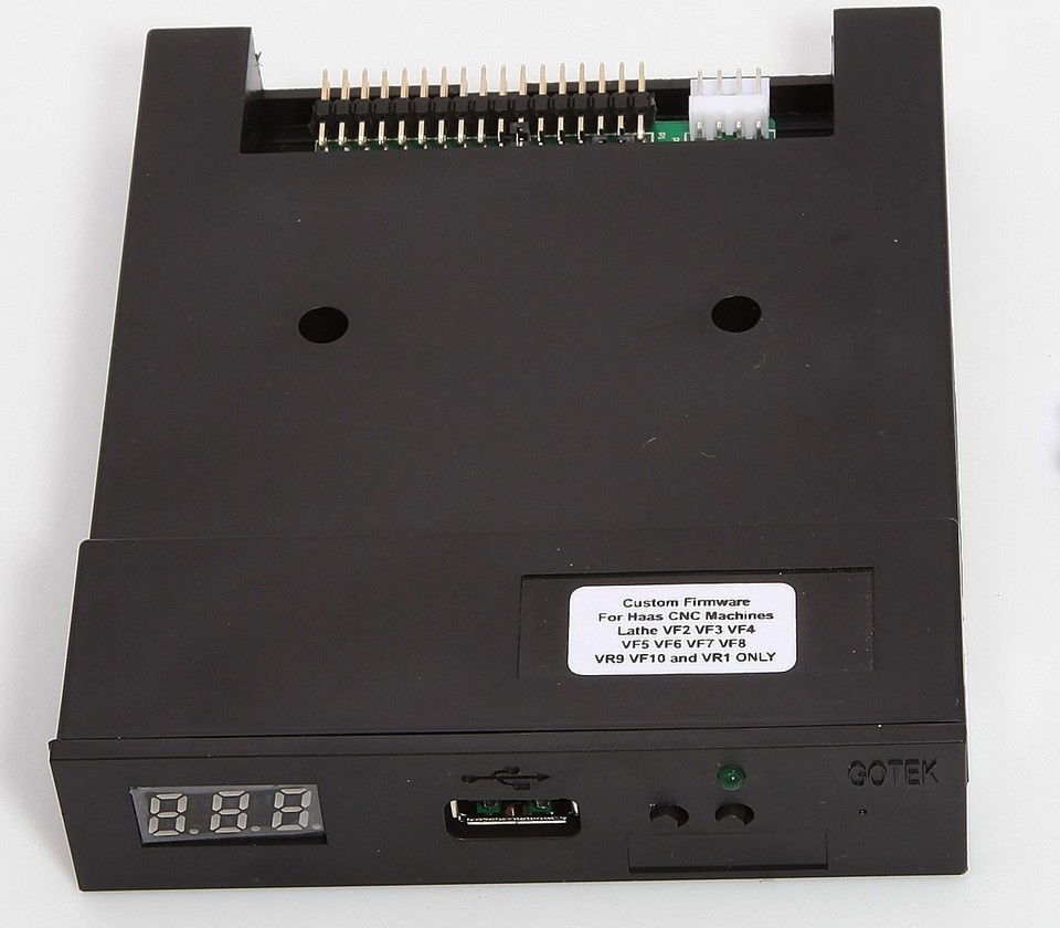 Floppy To USB Converter Emulator Kit For HAAS CNC SL10 SL20 TM2 HL2 ...