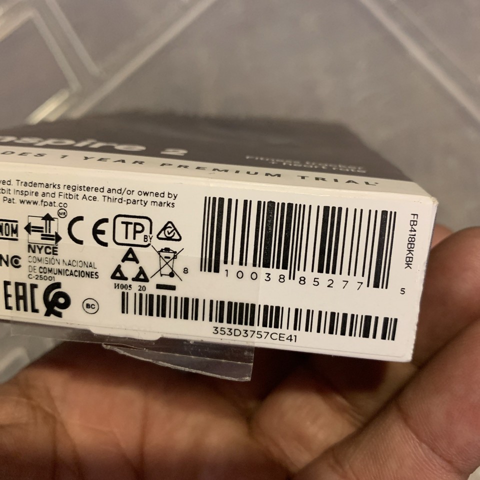 Fitbit Inspire 2 Activity Tracker Heart Rate Monitor - Black | Open Box ...