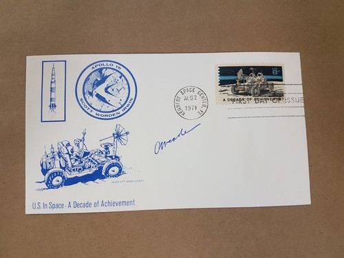 Carl Meade Nasa Space First Day Cover Autograph Astronaut Signed 1971 ...