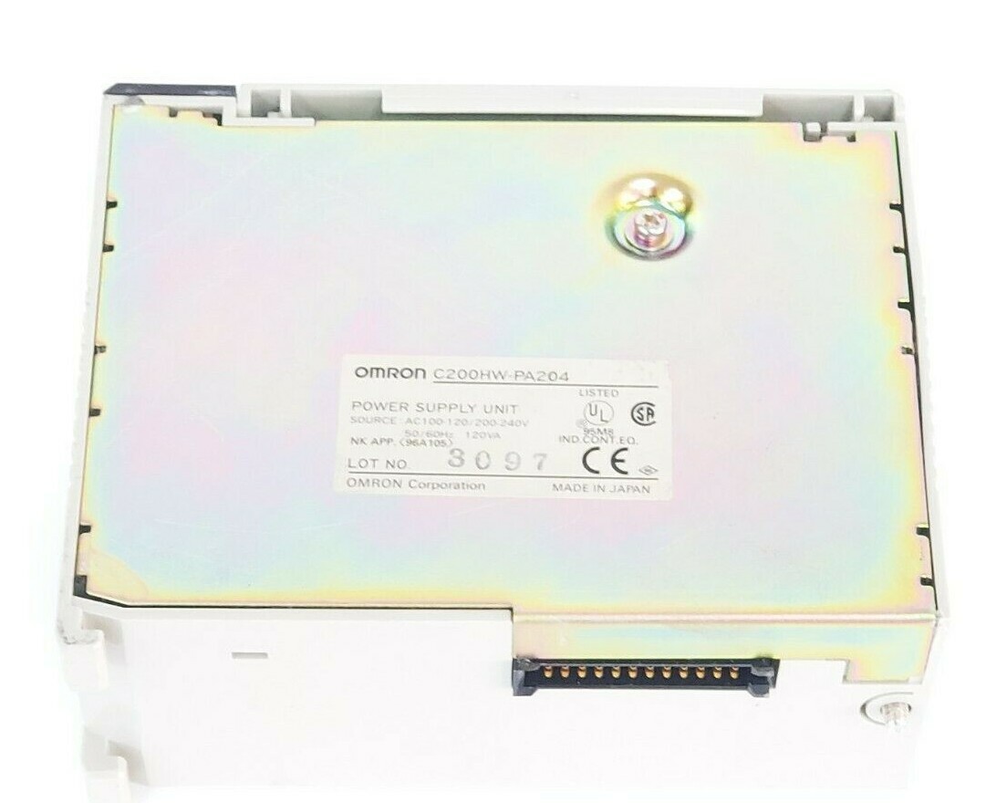 OMRON / MICROBAR C200HW-PA204 POWER SUPPLY MINI-TRACKMATE 1PH 115V 10A ...